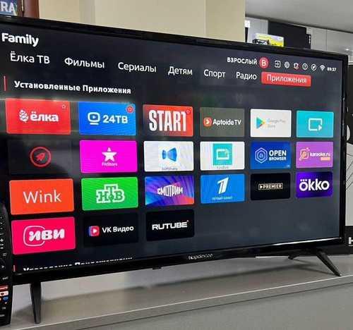 Телевизор Topdevice 32" SMART TV