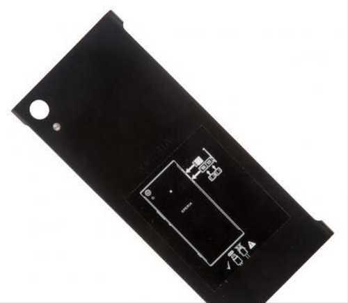 Задняя крышка для Sony Xperia XA1 G3112 черная, ор