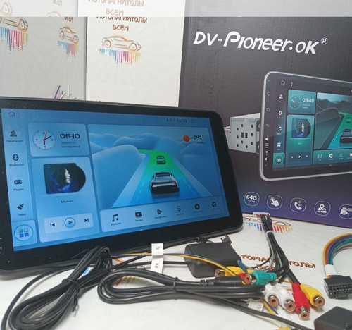Магнитола Pioneer ok sx4 Filp 4/64 Android
