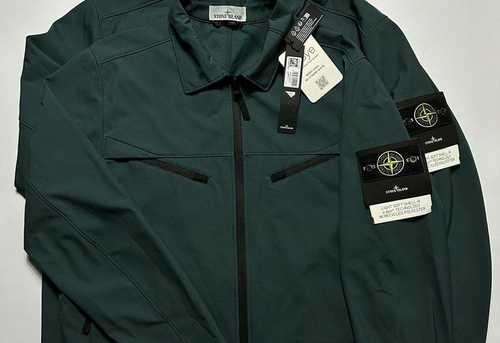 Stone Island Soft Куртка Овершот Зеленая