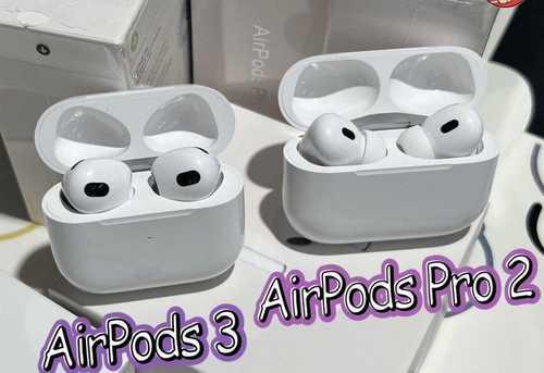 AirPods Pro 2 / AirPods 3. Новые. Магазин