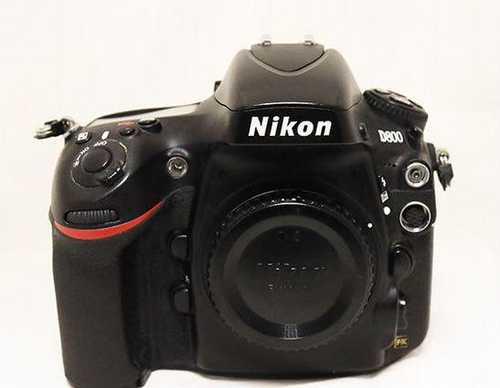 Фотоаппарат Nikon D800 body