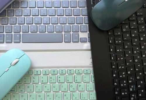 Беспроводная клавиатура и мышь Bluetooth