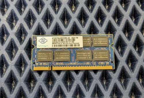 Оперативная память Nanya 2 гб DDR2 800мгц NT2GT64U
