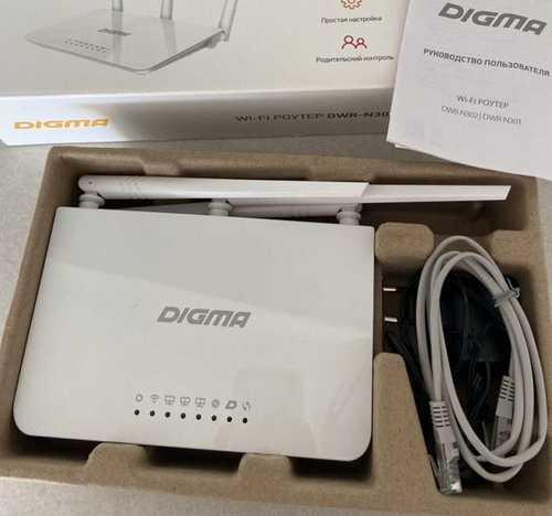 Wifi роутер Digma dwr-n302