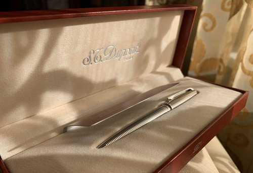 Ручка шариковая S.T. Dupont Olympio серебро 925