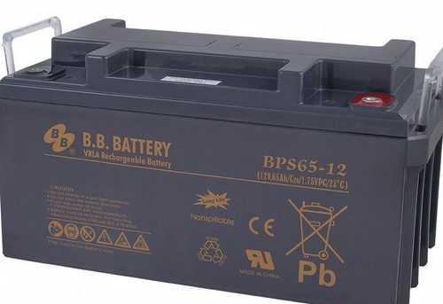 Гелевый аккумулятор B.B.Battery BPS65-12