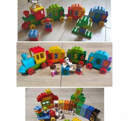 Lego duplo поезд играй и считай 10847, 10558