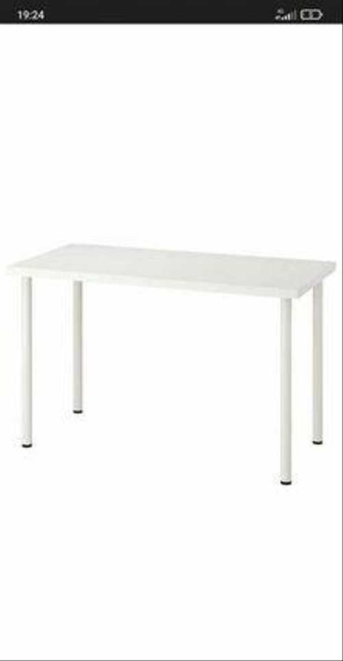 Письменный стол IKEA линнмон белый
