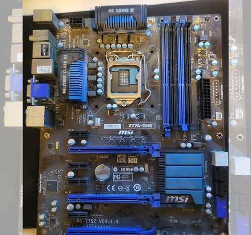 Msi Z77-G45 1155 сокет