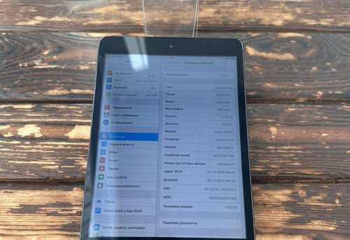 iPad mini 1 32 гб Wi-Fi+Sim серый