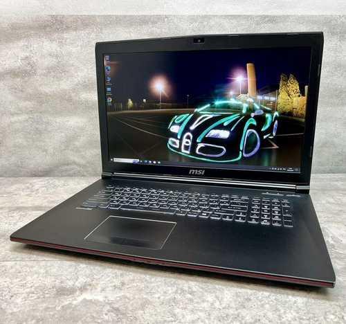 17" ноутбук MSI core i5 / GTX 960 2Gb / DDR 16Gb