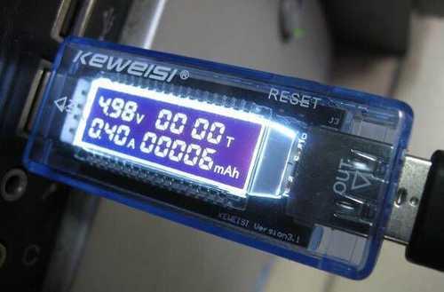 USB-тестер USB-доктор Keweisi KWS-V20