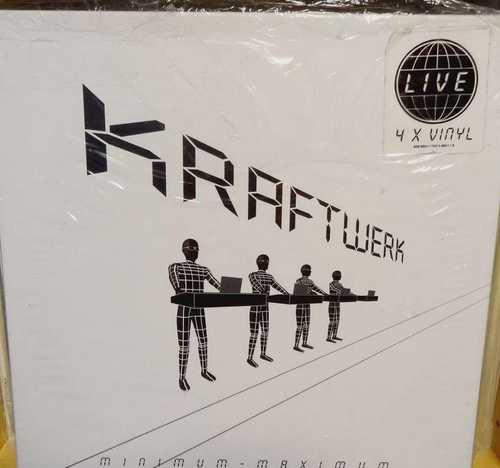 Kraftwerk Minimum-Maximum BOX 4LP US Astralwerks