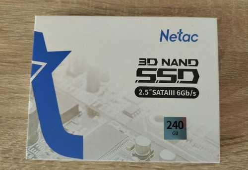 Новый SSD Netac 240 Гб
