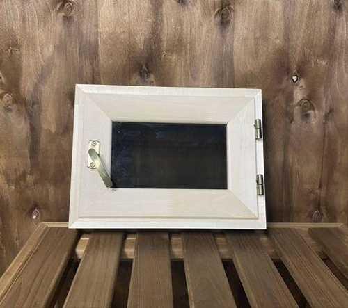 Окно для парной в баню термостойкое 8 мм