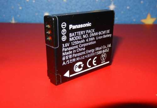 Аккумулятор panasonic dmw-bcm13e 3.6v 1250mah