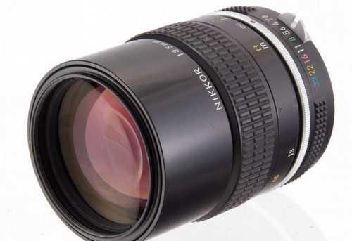 MF FX объектив Nikon Nikkor 135mm f2.8 non pre Ai