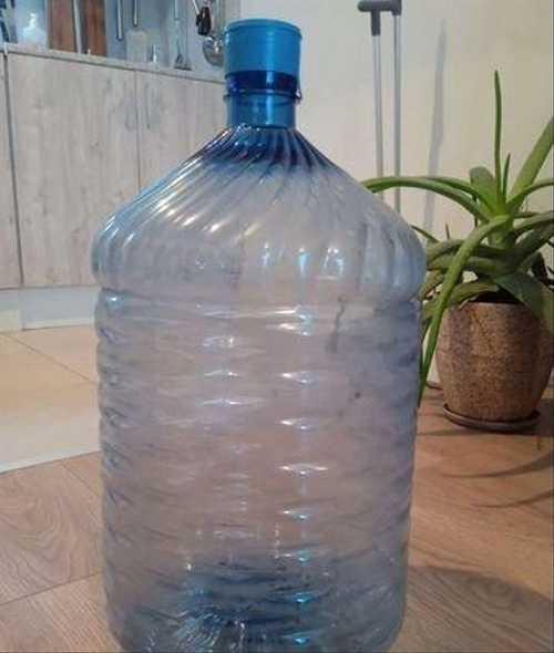 Бутыль 19 литров пластиковая