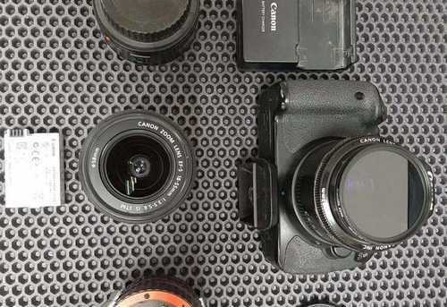 Canon 650d 18-55mm STM YongNuo AF 35m f/2 кольца