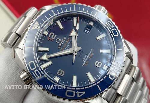 Часы Omega seamaster planet ocean 600m blue dial