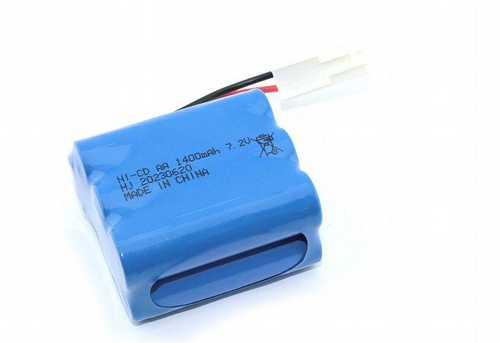 Аккумулятор Ni-Cd 7.2V 1400 mAh AA Row разъем EL-2