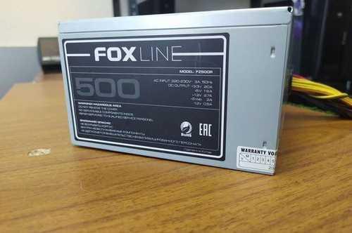 Блок питания fox line 500w