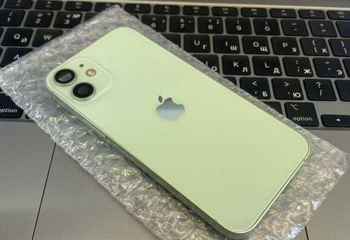 Корпус iPhone 12 Mini Зеленый Оригинал (Идеал)