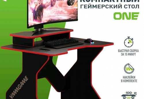 Компьютерный стол игровой vmmgame ONE dark RED