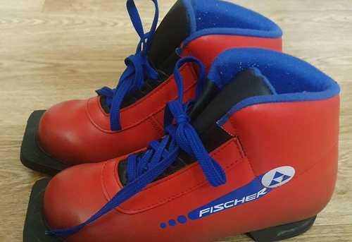 Лыжные ботинки fischer 34