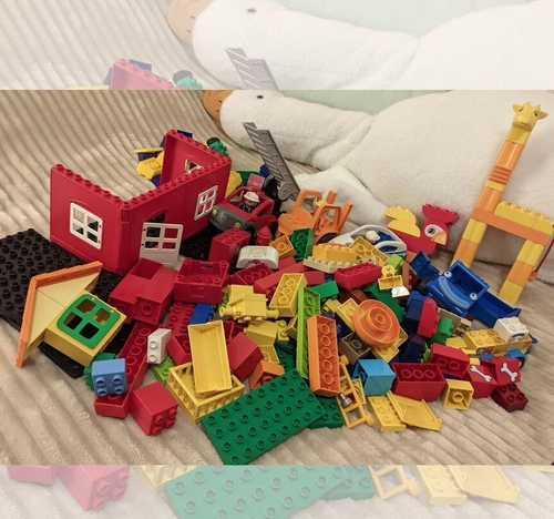 Lego duplo пакетом 3 кг