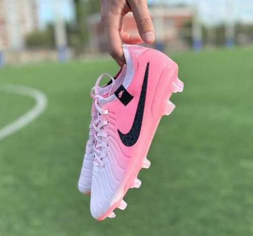 Бутсы Nike Tiempo Legend X pinkied