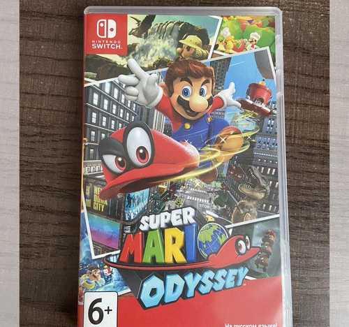 Super Mario Odyssey картридж для Nntendo Switch