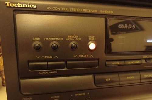 Technics AV control stereo receiver SA-EX510