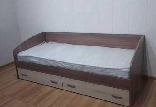 Кровать подростковая с ящиками