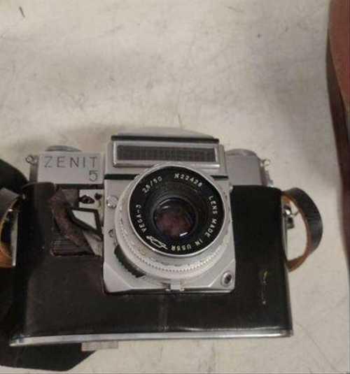 Плёночный фотоаппарат редкий Зенит-5