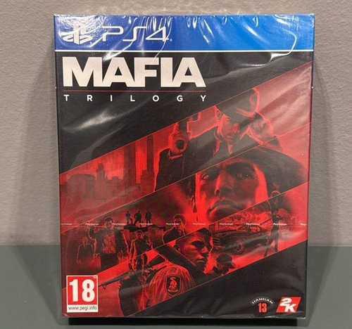 Mafia trilogy ps4 диск