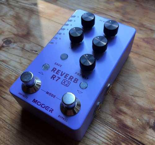 Mooer r7 x2 reverb stereo