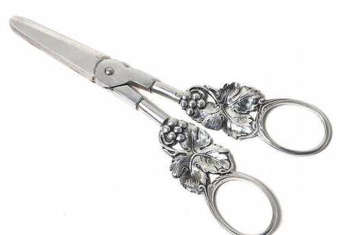 Ножницы для винограда с серебряными ручками