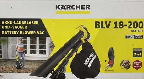 Воздуходувка Karcher BVL 18-200 Battery