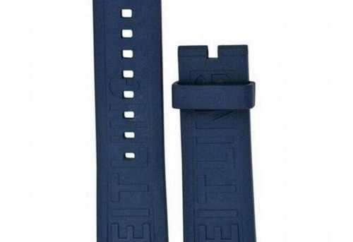 Ремешок на часы Breitling 24/20мм Синий Оригинал