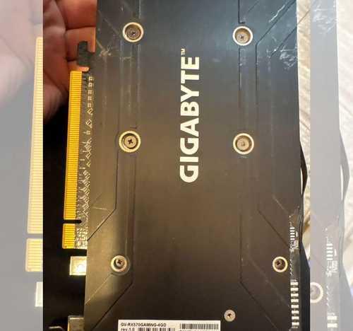 Видеокарта rx570 4gb gigabyte