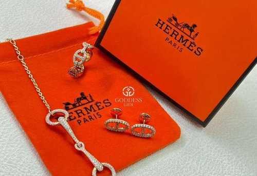 Золотой Браслет Hermes