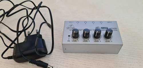 Предусилитель behringer HA 400 microamp