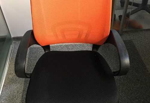 Офисное кресло Chairman 696/оранжевый + черный
