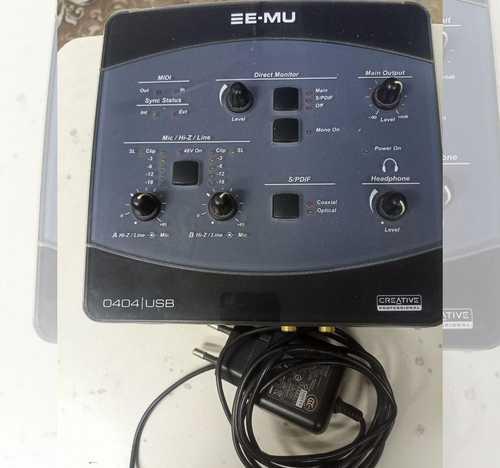 Звуковая карта Emu 0404 usb