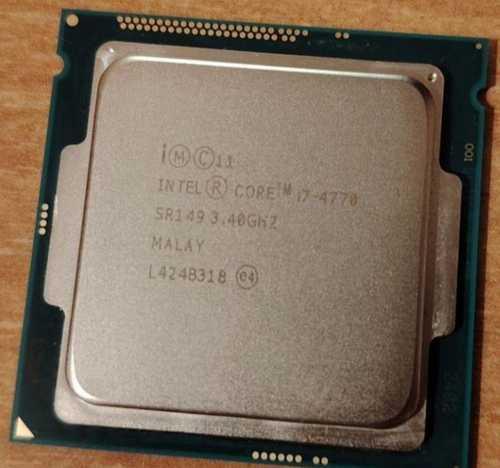 Процессор intel core i7 4770