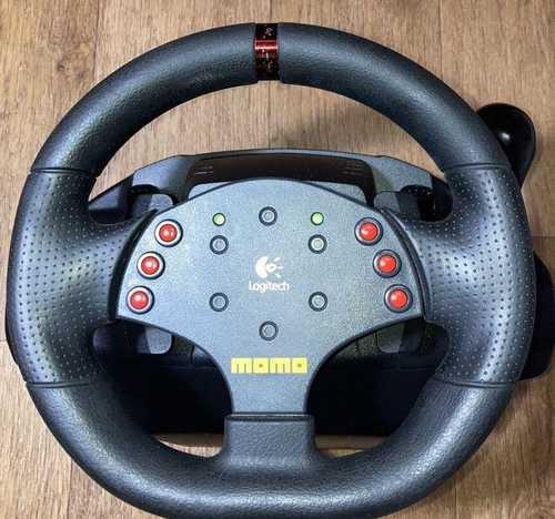 Руль logitech momo racing 900 mod