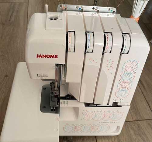 Оверлок janome el 777