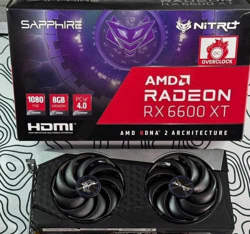 AMD Radeon RX6600XT Sapphire Nitro 